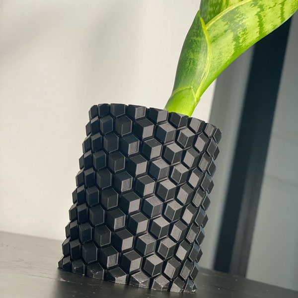 3d Printed Geometric Plant - Etsy