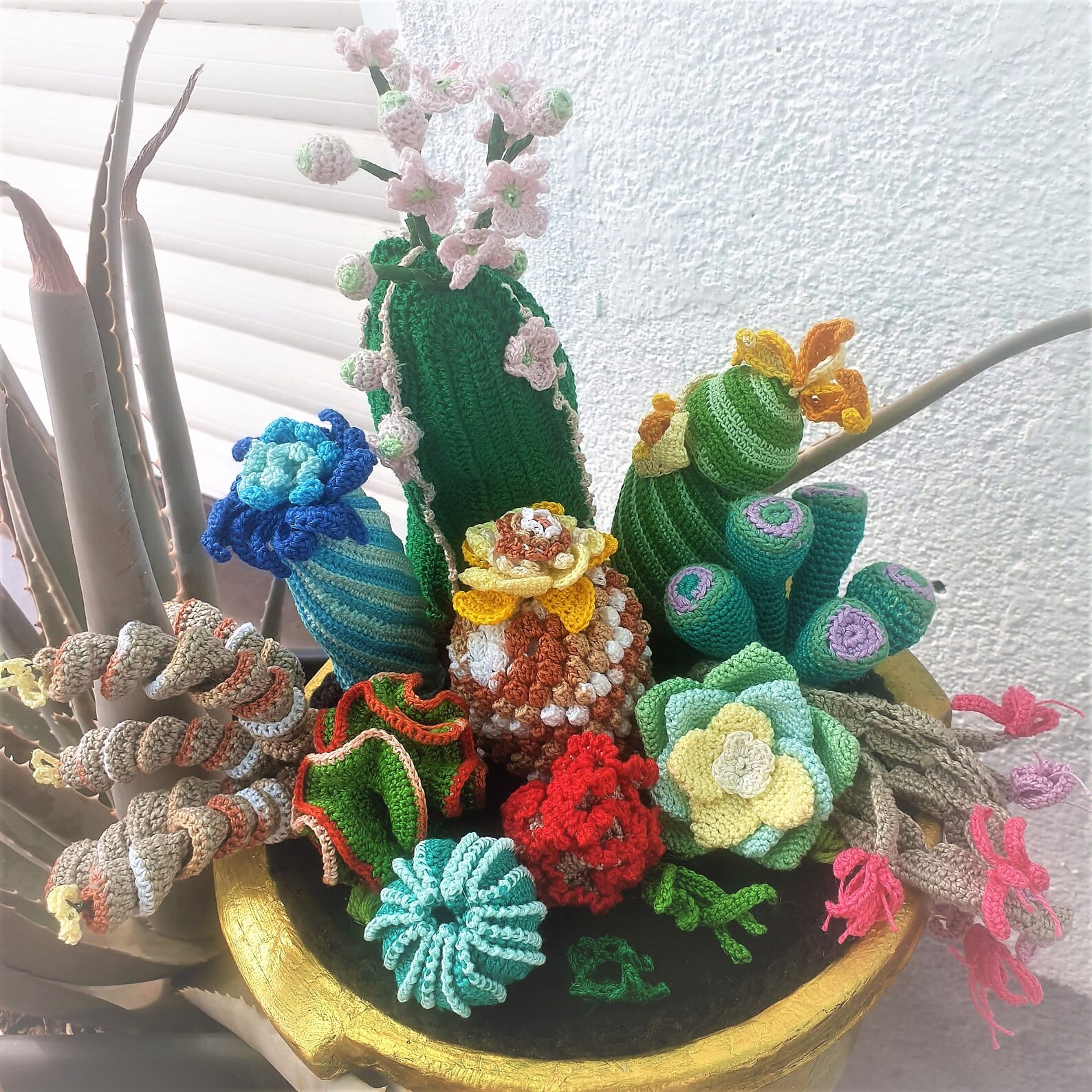 A Cactus Garden 10 Crochet Cactus Patterns Step by Step With Pictures ...