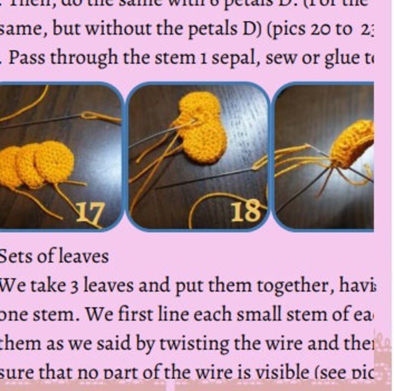 PDF Rose Bush Crochet PATTERN ONLY Step by Step - Etsy