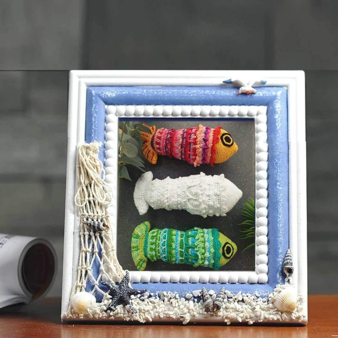 PDF PATTERN Assorted Stitches Crochet Fish Instant Download - Etsy