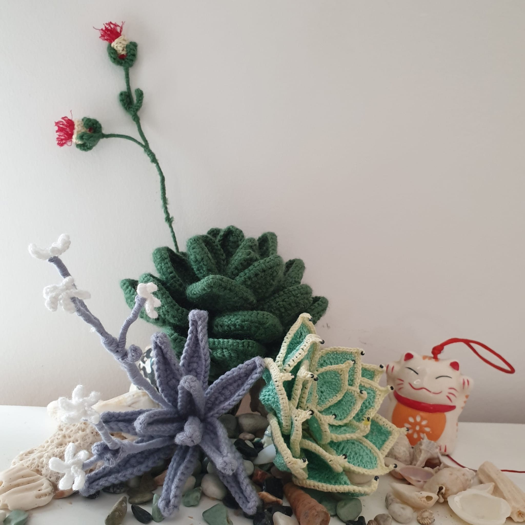 Succulent Trio PATTERN English and Spanish - Etsy