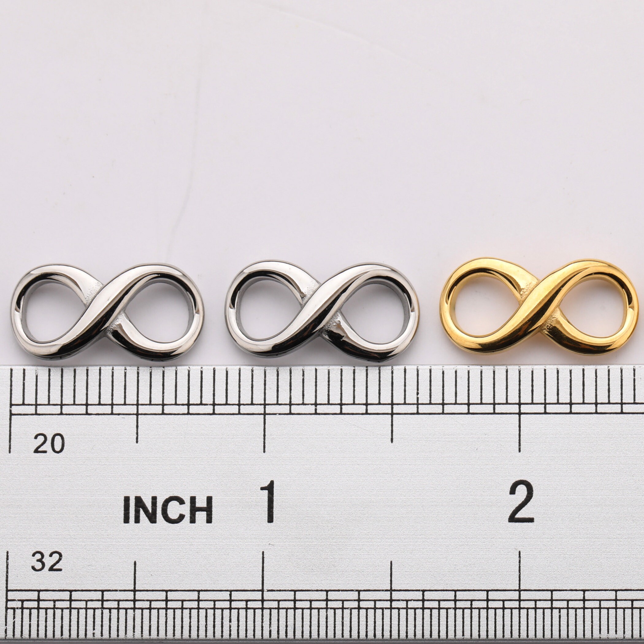 Infinite Symbol Beads Stainless Steel For DIY Jewelry Making | Etsy