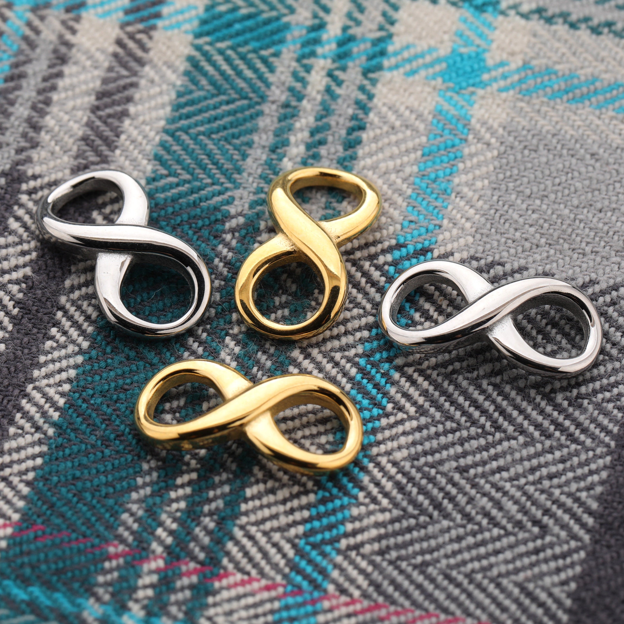 Infinite Symbol Beads Stainless Steel For DIY Jewelry Making | Etsy
