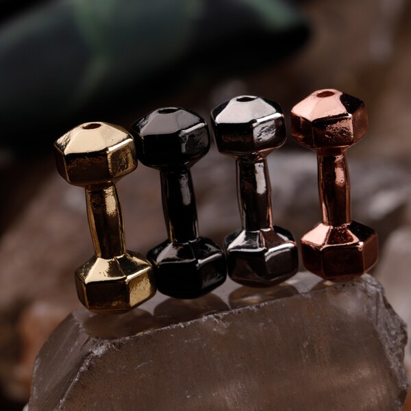 Dumbbell Charm - Etsy