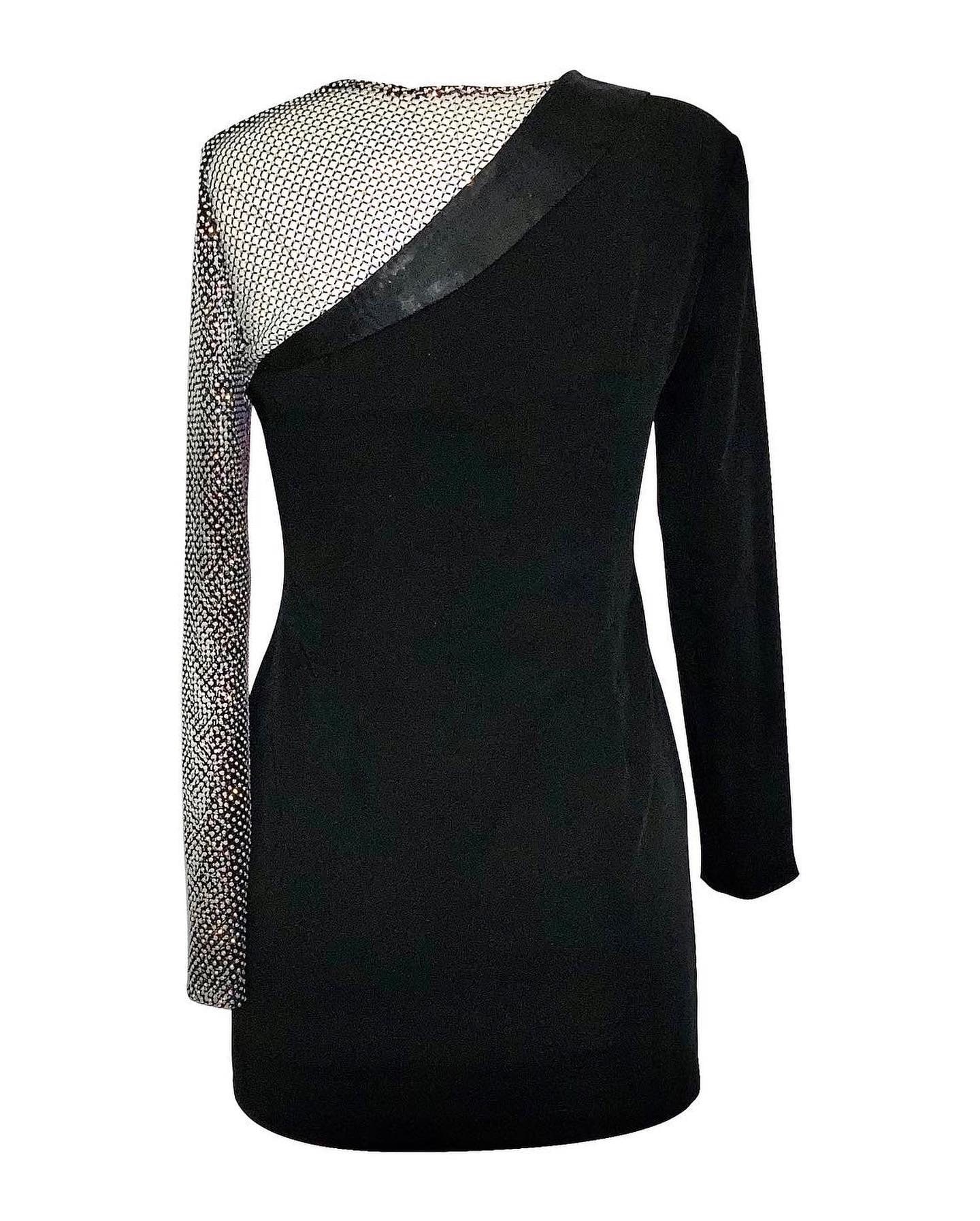 Blazer Dress With Glitter Mesh - Etsy