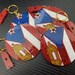 Puerto Rican Flag Keychain - Etsy
