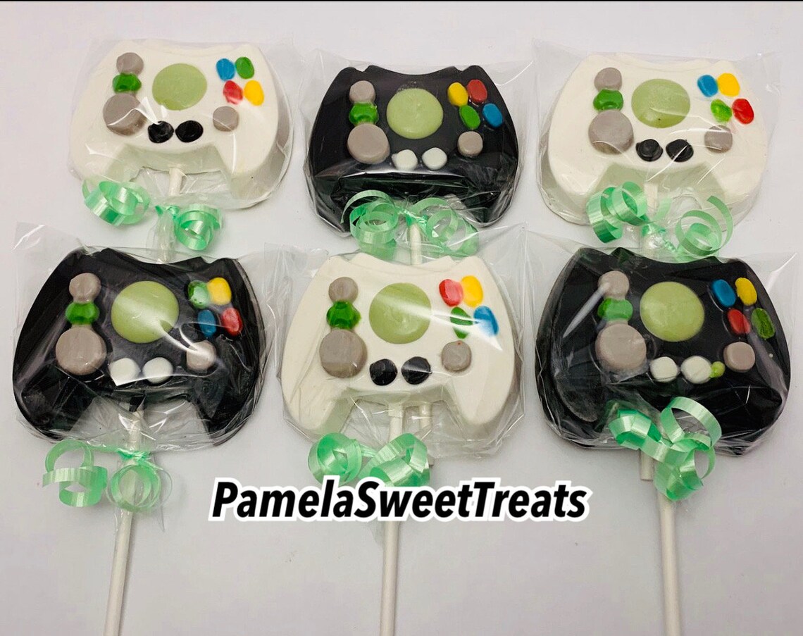 Game Controller Chocolate Lollipops - Etsy