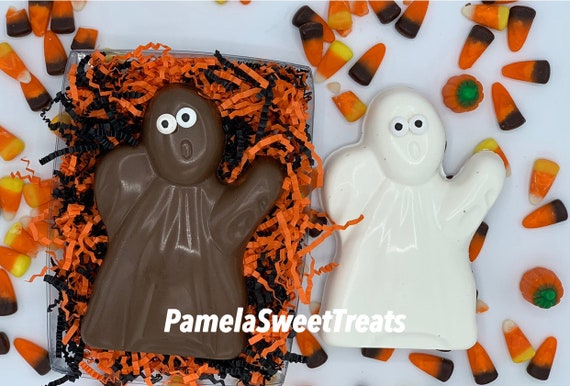 Halloween Chocolate Ghost | Etsy