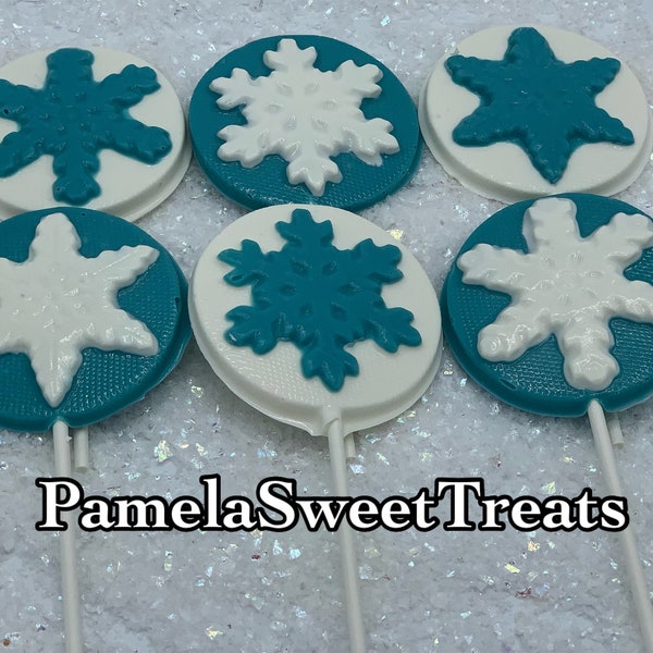 Snowflake Chocolate - Etsy