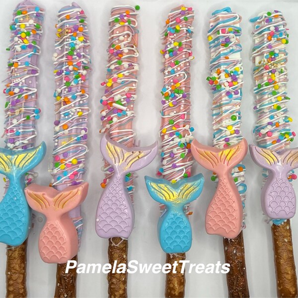 Mermaid Pretzel - Etsy