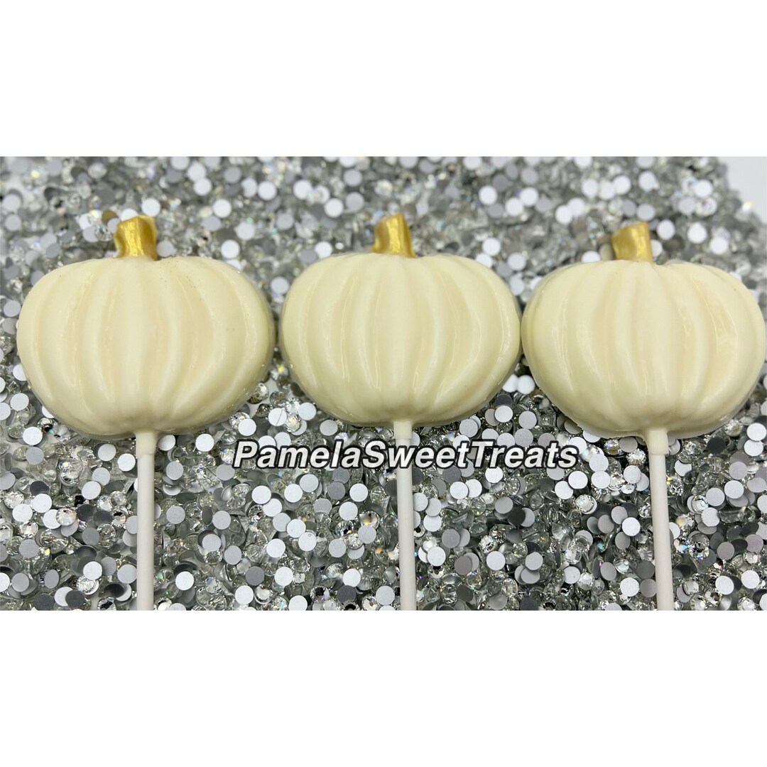 White Chocolate Pumpkins - Etsy