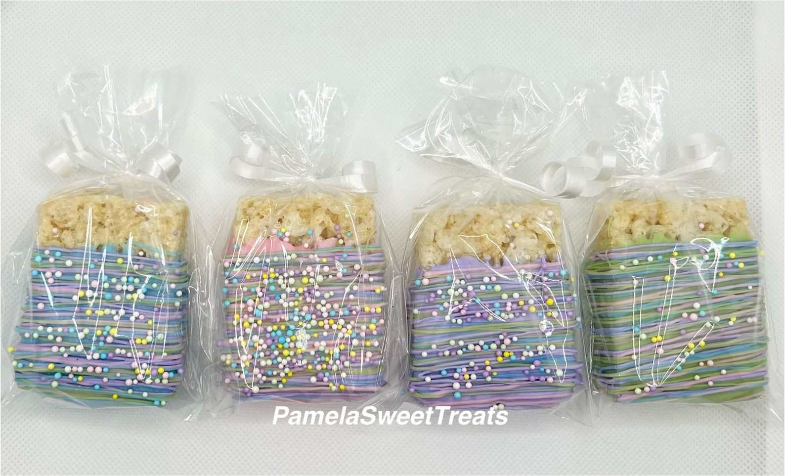 Pastel Rice Krispie Treats - Etsy