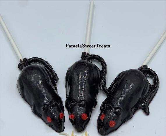 Evil Rat Chocolate Lollipops - Etsy