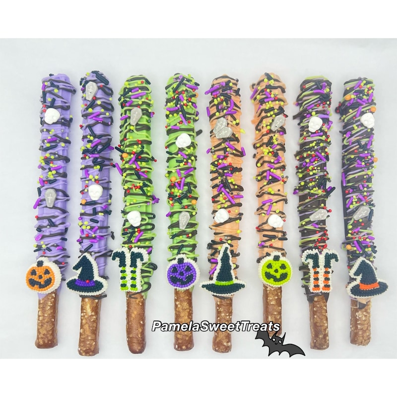 Halloween Pretzels - Etsy