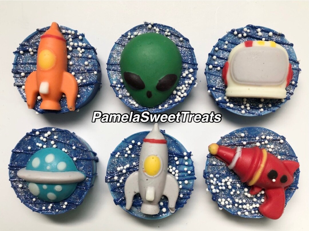 Outer Space Chocolate Oreos - Etsy
