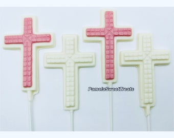Chocolate Cross Favors Confirmation Baptism Communion - Etsy