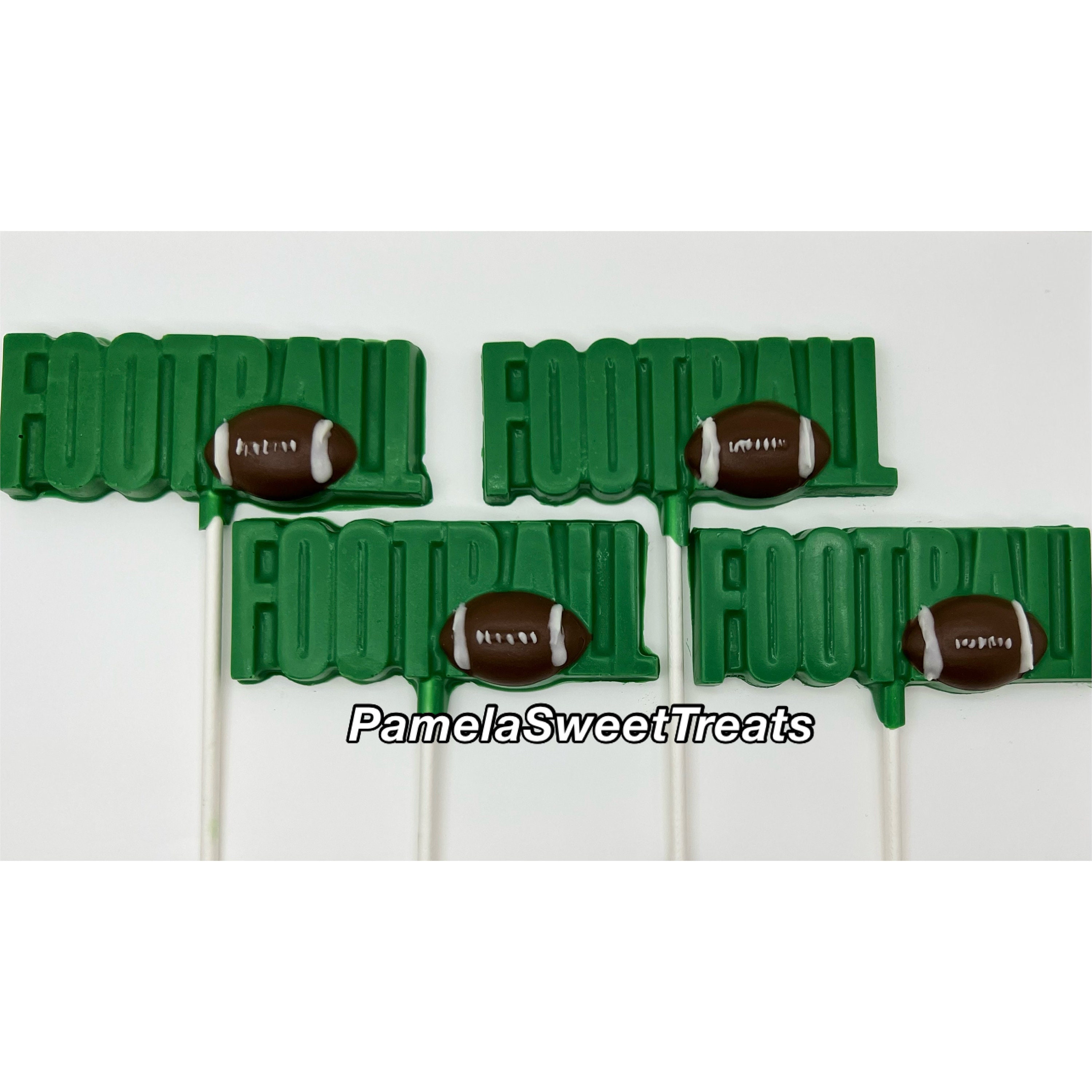 Football Chocolate Lollipops - Etsy