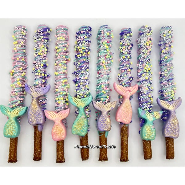 Mermaid Pretzel - Etsy