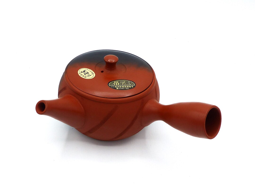 Japanese Teapot Kyusu From Tokoname, 石龍 Sekiryu 270ml, With Metal Belt ...