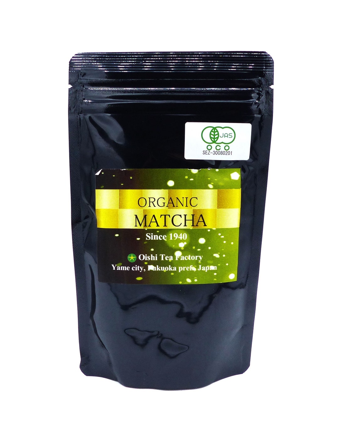 Japanese Matcha JAS Organic Cultivation From Japan 100g - Etsy