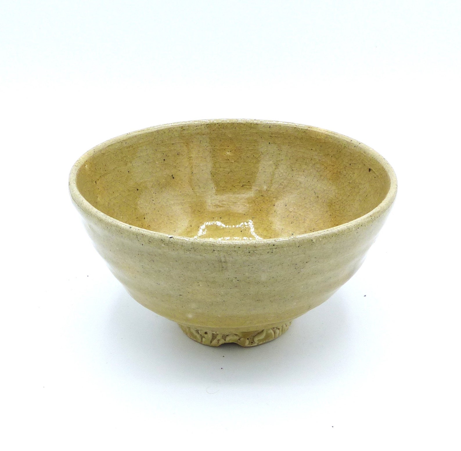 Japanische Matcha-Schale Kourai-Ido-Chawan mit Holzbox Made - Etsy.de