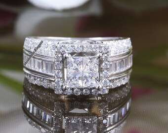 Quad Cut Ring - Etsy