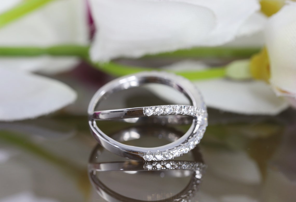 Criss Cross Ring X Cross Crossover Ring X-shaped Ring Round | Etsy