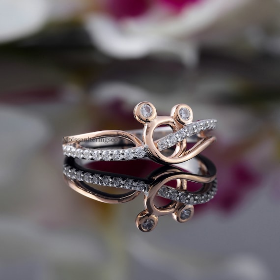 Minnie mouse diamond ring store