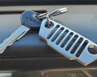 Jeep Grill Keychain | Etsy
