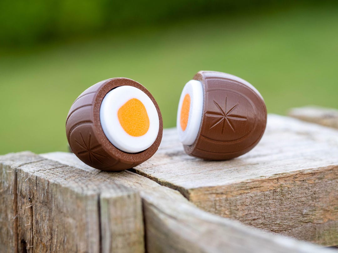 Chocolate Egg Button Fidget | Satisfying Mechanical & Clicky - Etsy