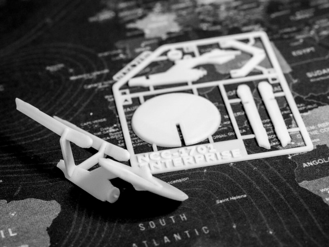 Star Trek Starship Model Kit Cards - Etsy