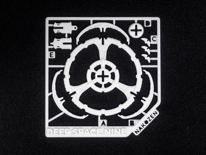 Star Trek Starship Model Kit Cards - Etsy