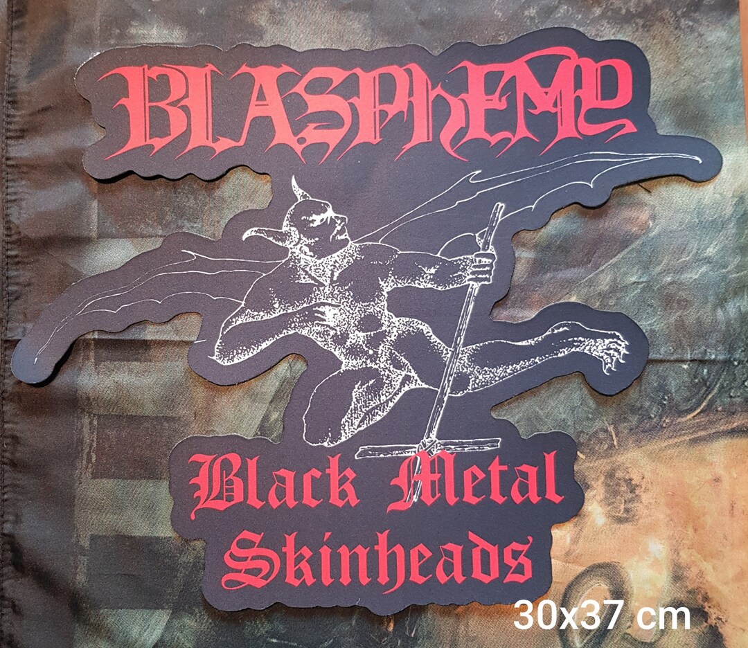 Blasphemy Lasercut Backpatch Free Shipping with Tracking - Etsy