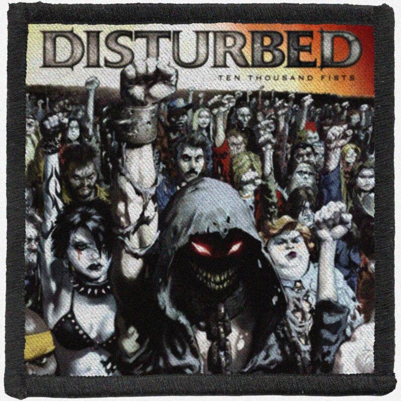 Disturbed High Quality Printed Patches Free Shipping - Etsy
