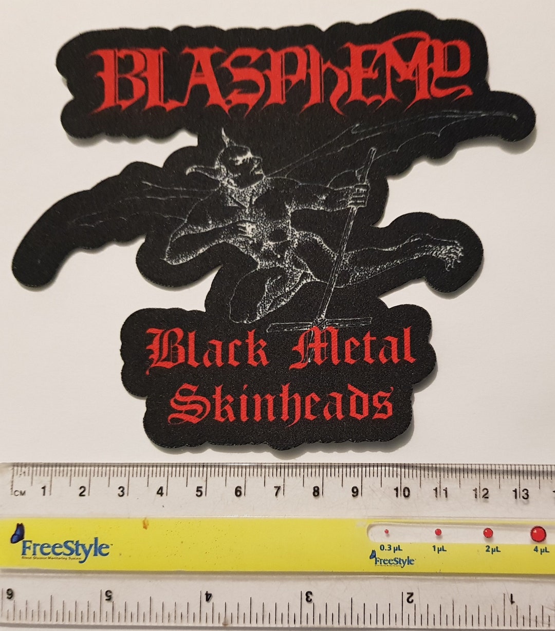 Blasphemy Black Metal Skinheads Lasercut Patch Free - Etsy Canada
