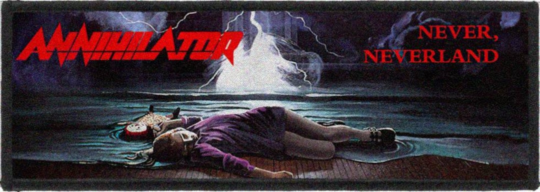 Annihilator Neverland High Quality Printed XXL Strip Patch Free ...