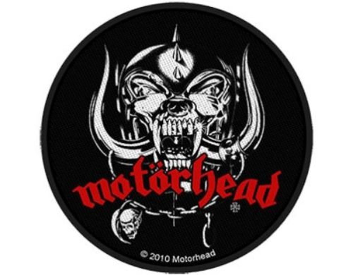 Motorhead Licensed Woven Patches Free Shipping - Etsy