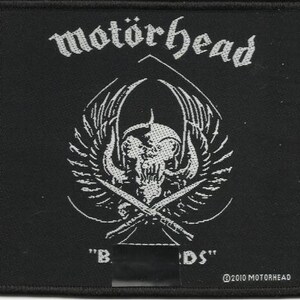 Motorhead Licensed Woven Patches Free Shipping - Etsy
