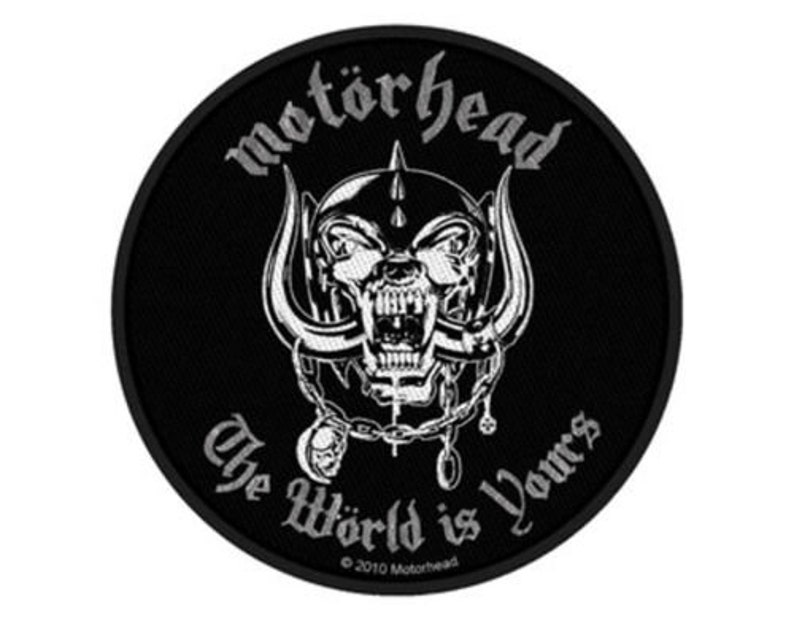 Motorhead Licensed Woven Patches Free Shipping - Etsy