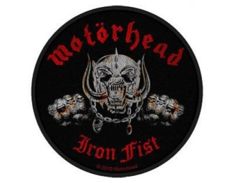 Motorhead Licensed Woven Patches Free Shipping - Etsy