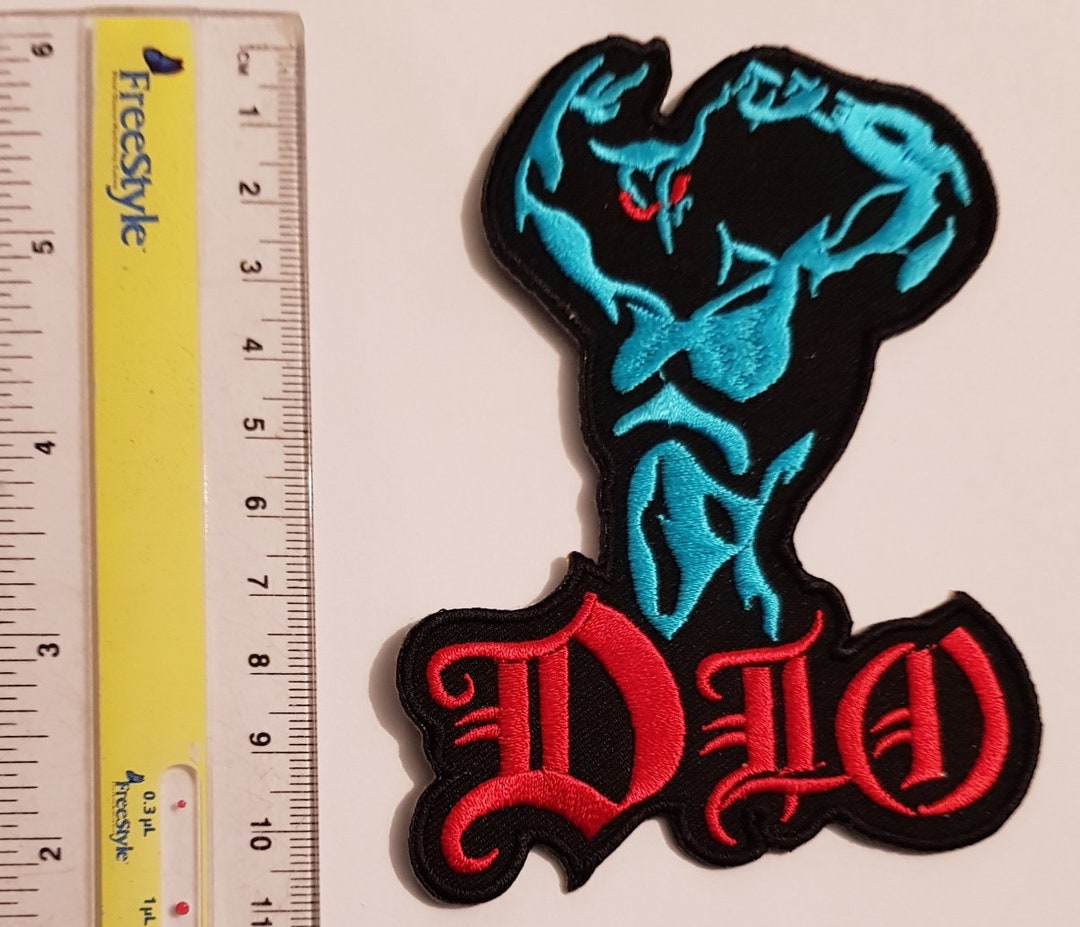 Dio Shape Embroidery Patch Free Shipping - Etsy