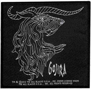 Gojira Licensed Woven Patches Free Shipping - Etsy