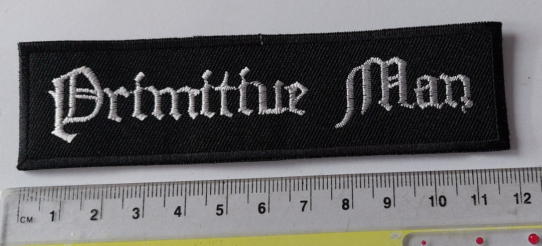 Primitive Man Logo Patch Free Shipping - Etsy