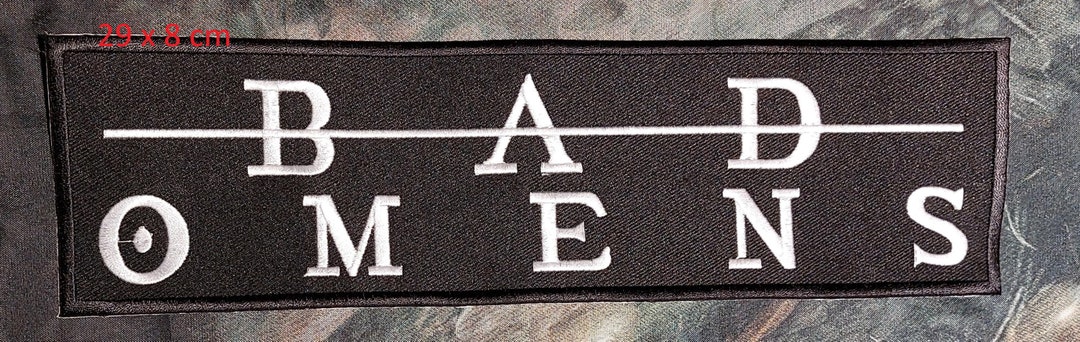 Bad Omens Logo Backpatch Free Shipping With Tracking - Etsy