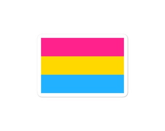 Pansexual Sticker Pixel Heart Sticker Pansexual Pride Sticker Pan Pride ...