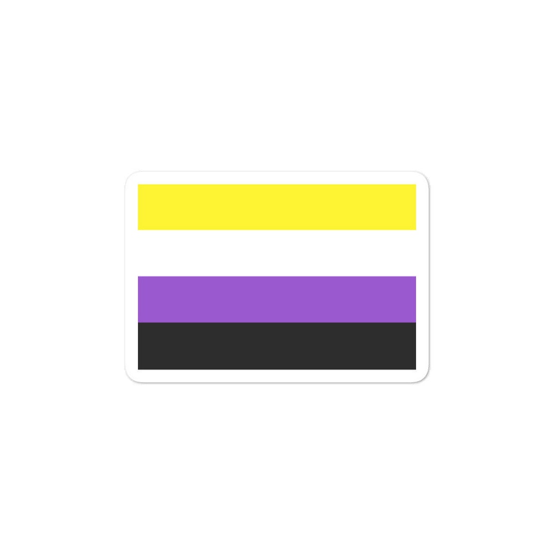 Non Binary Flag Sticker - Etsy