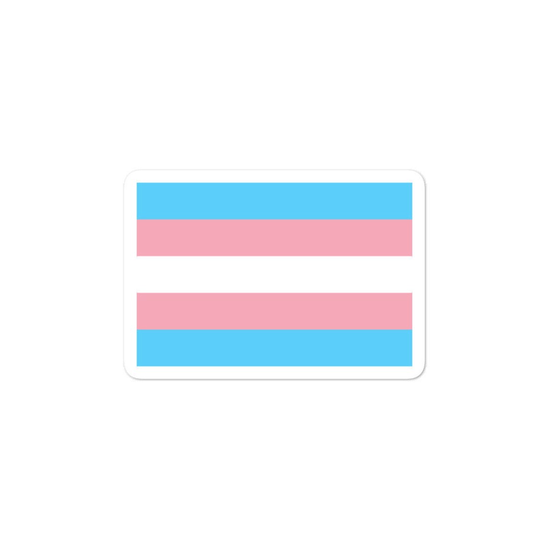 Transgender Flag Sticker - Etsy