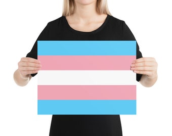 Still I Rise, Subtle Trans Pride, Transgender Poster, Sunrise Landscape ...