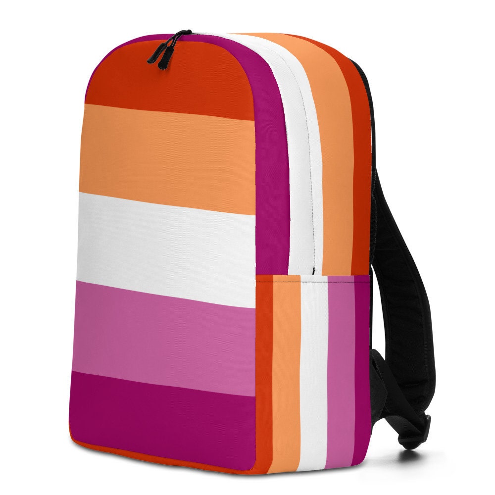 Lesbian Pride Flag Backpack - Etsy