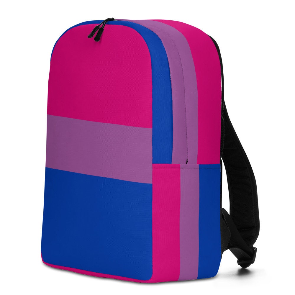 Bisexual Pride Flag Backpack - Etsy